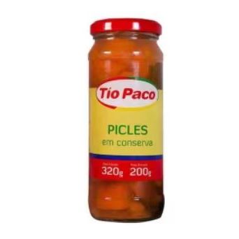 Kit 3 Picles Tio Paco 200g | Shopee Brasil