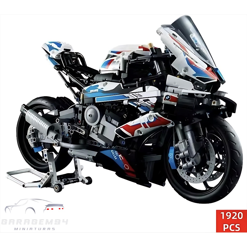 Blocos de Montar Lego Moto BMW S1000RR 1920Pcs Com Manual de Montagem **SEM CAIXA(BOX ...
