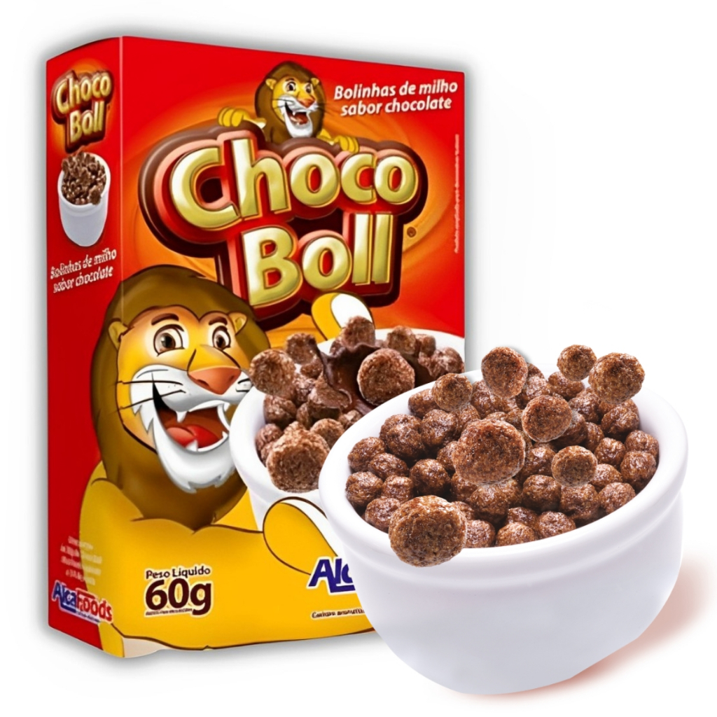 Cereal Matinal Choco Boll 60g Alcafoods | Shopee Brasil