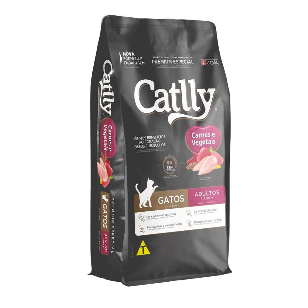 Ração para Gatos Catlly Mix 10,1kg | Shopee Brasil