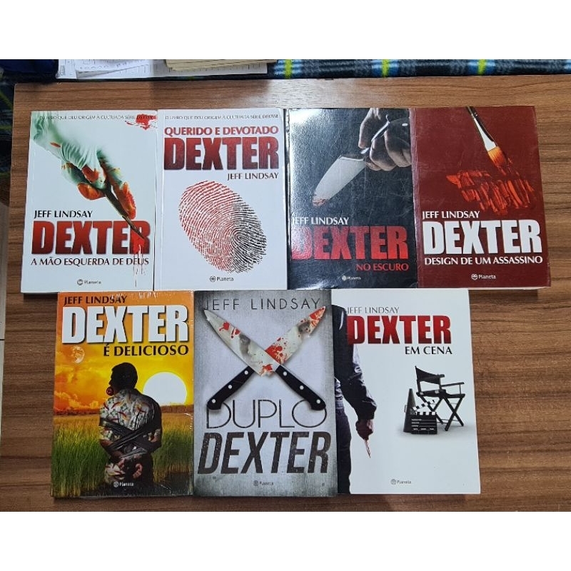 Coleção livros Dexter - Jeff Lindsay | Shopee Brasil