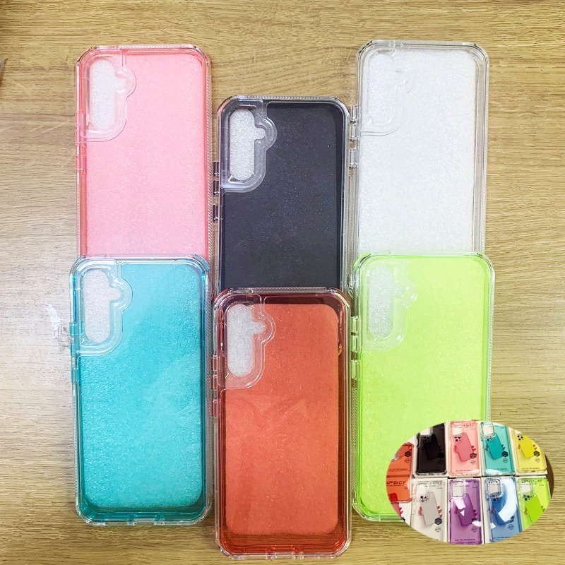 Capa Space Anti-Amarelo Acrilico A36/A56/A06/A16/A15/A54/A34/A55/A35/A05/A05S/A14/A23/A32 Capa ...