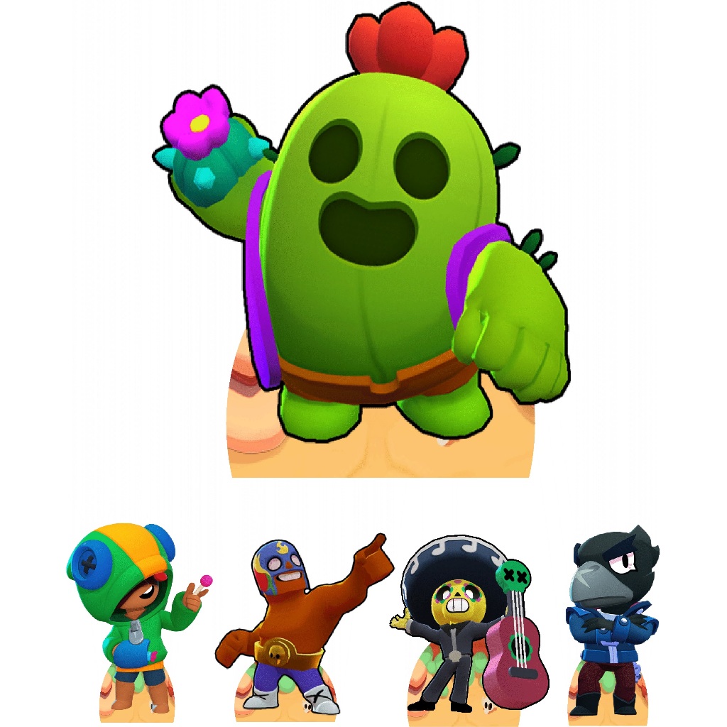 KIT DISPLAY BRAW STARS - DECORAÇÃO DE FESTA INFANTIL | Shopee Brasil