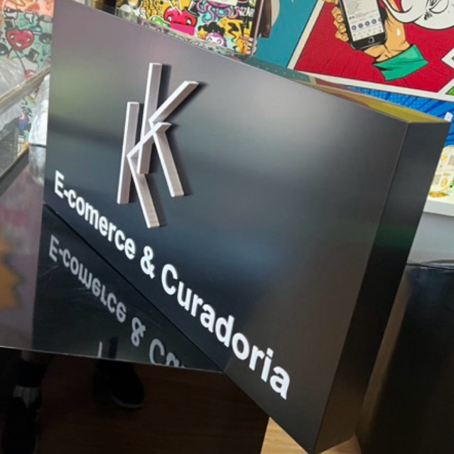 Placa Acm Para Fachadas Comercio Empresas Divulgação Logo Personalizado ...