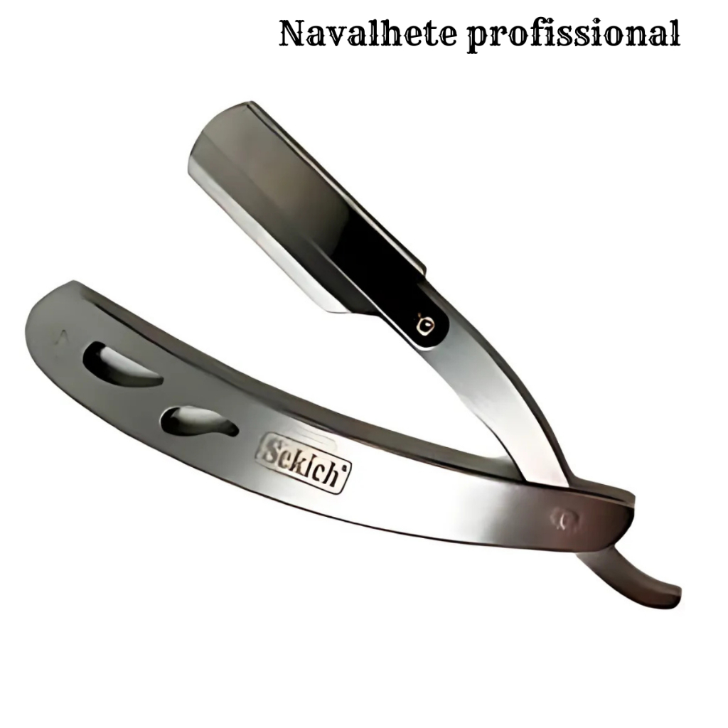 Navalha Navalhete de Barbear Profissional | Shopee Brasil