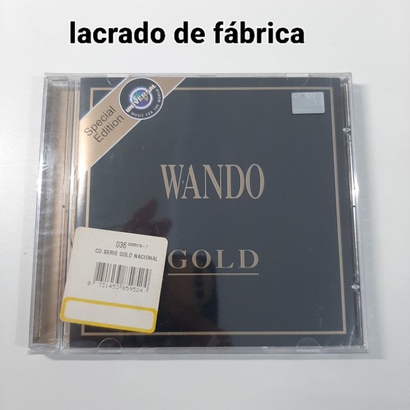 Cd Wando Gold original lacrado | Shopee Brasil