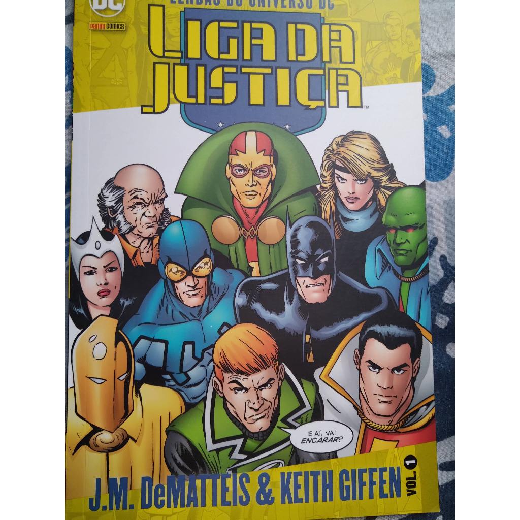 Lendas do Universo DC: Liga Da Justiça DeMatteis e Keith Giffen 1-21 ...