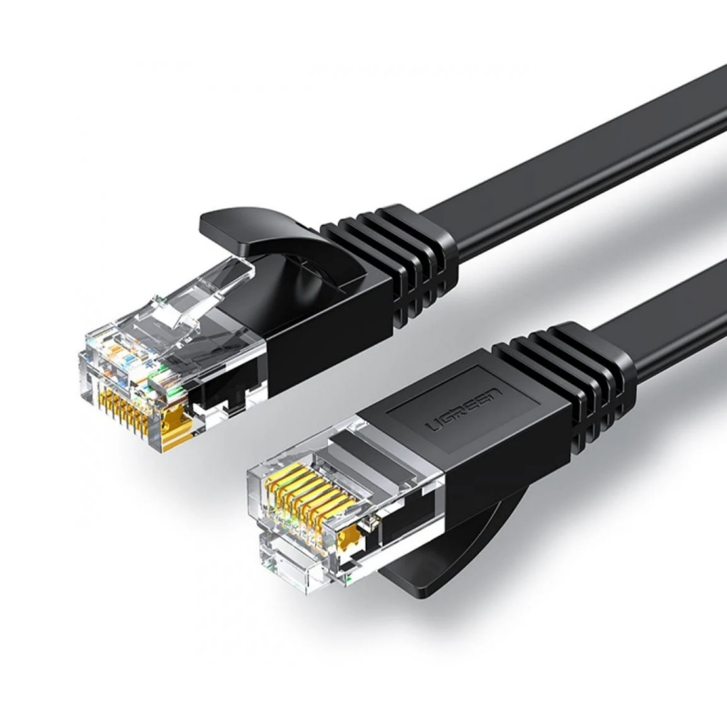 Cabo De Rede Lan Cat6 Ugreen Flat U/utp Ethernet Gigabit 3m | Shopee Brasil