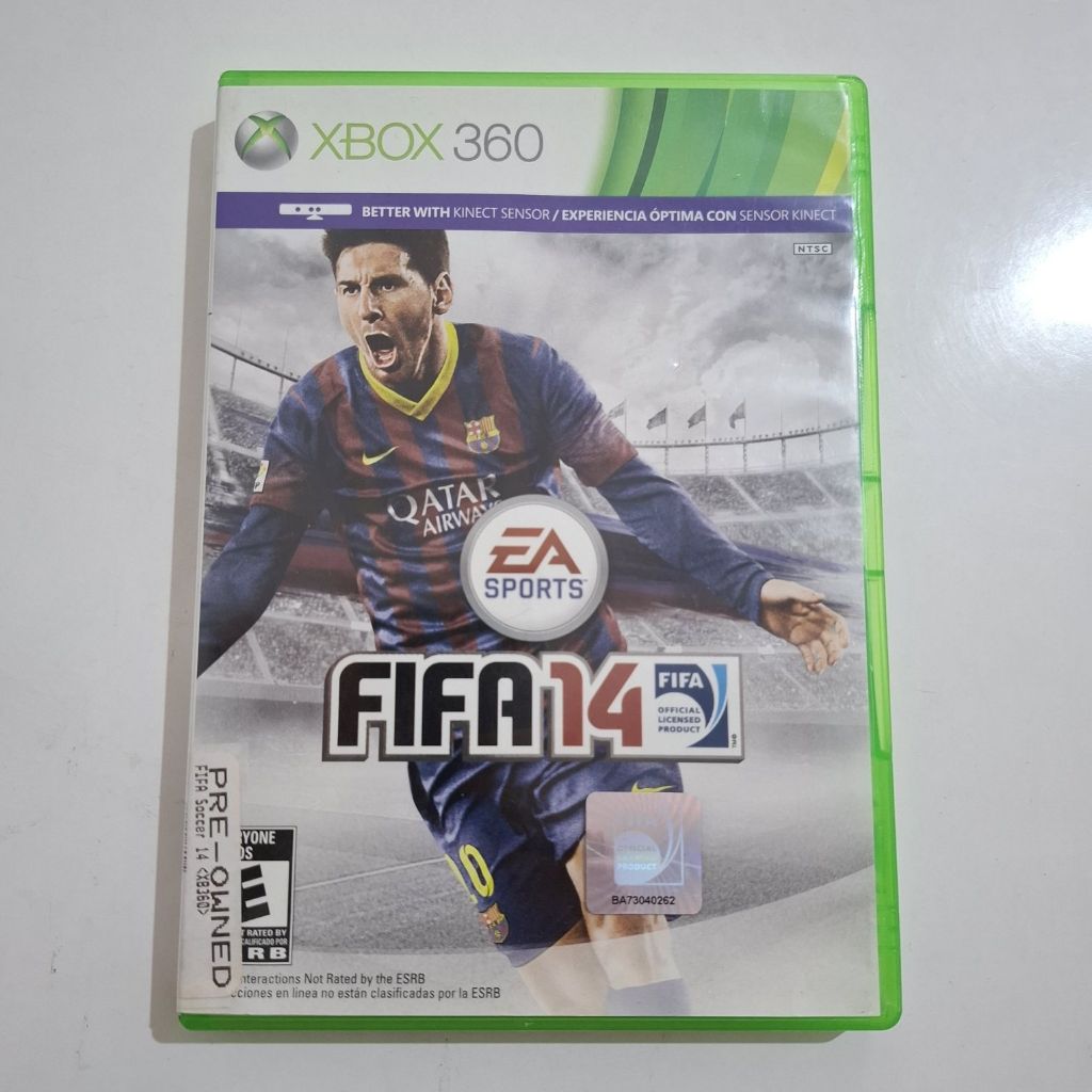 Fifa 14 Xbox 360 (ingles e espanhol) Original | Shopee Brasil