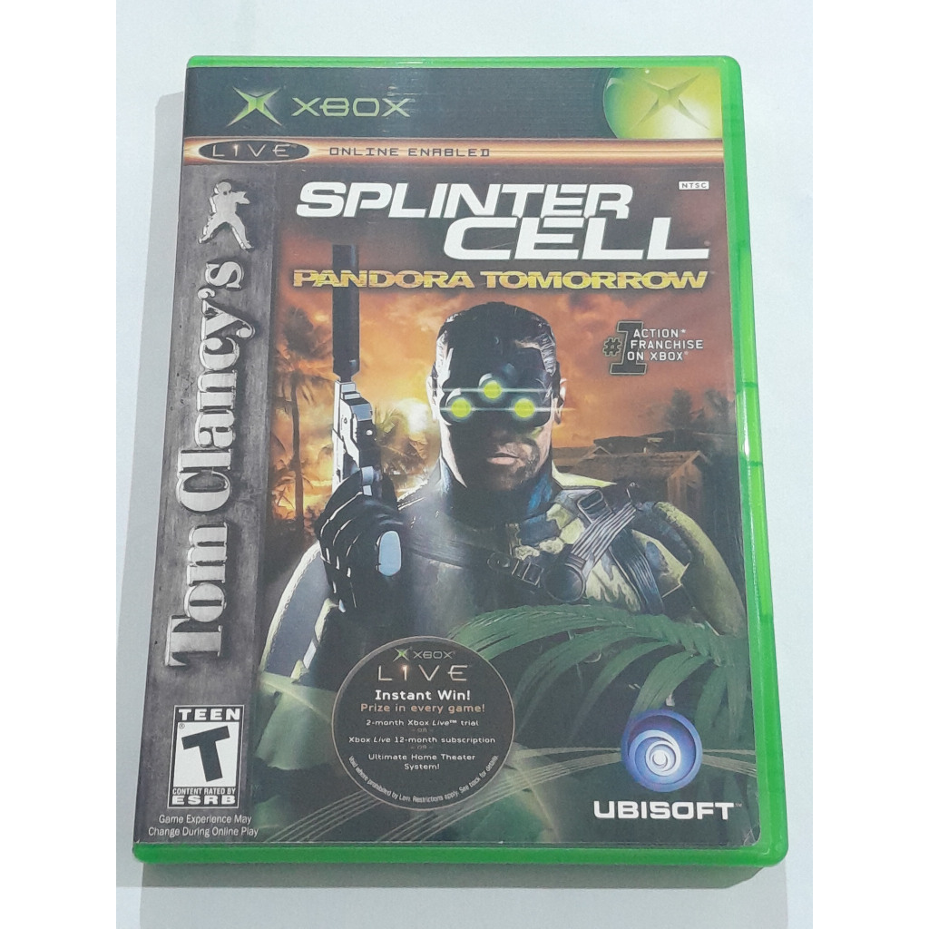 Splinter Cell Pandora Tomorrow p/ Xbox Clássico e 360 Original | Shopee ...