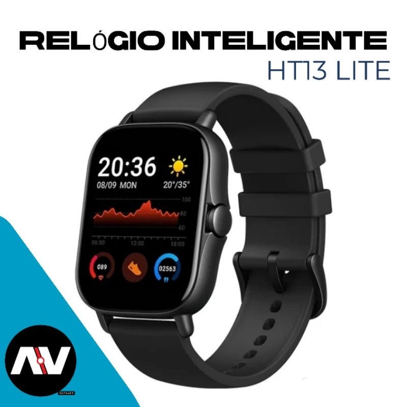 Smartwatch H13 Lite TELA INFINITA/ ULTRA LEVE | Shopee Brasil