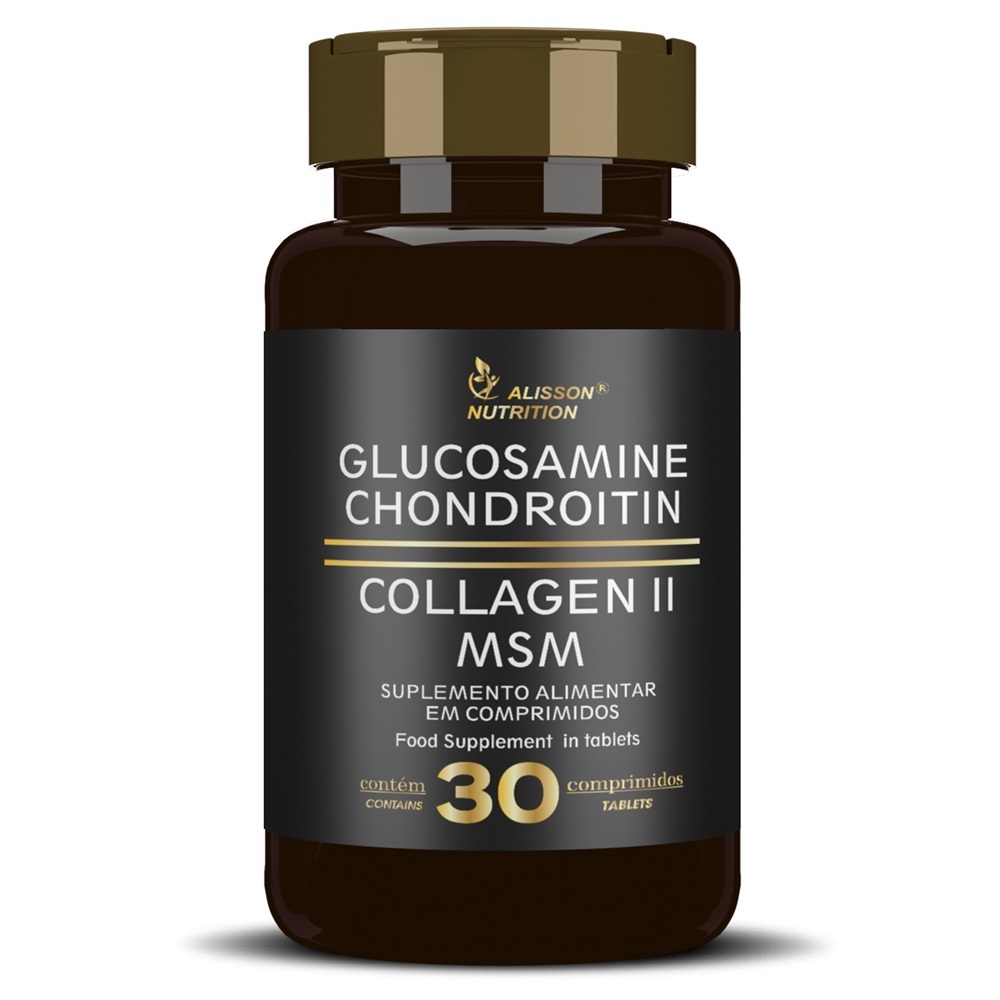 Glucosamine Condroitina Colageno tipo 2 MSN Food Supplement in 30 ...