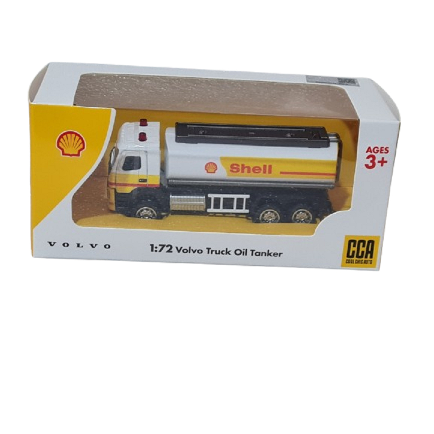 CAMINHÃO TANQUE VOLVO TRUCK OIL TANKER SHELL CCA 1:72 NA CAIXA | Shopee ...