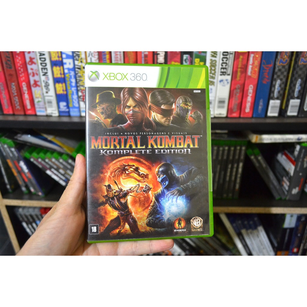 Mortal Kombat Komplete Edition Xbox 360 Original Mídia Física | Shopee ...