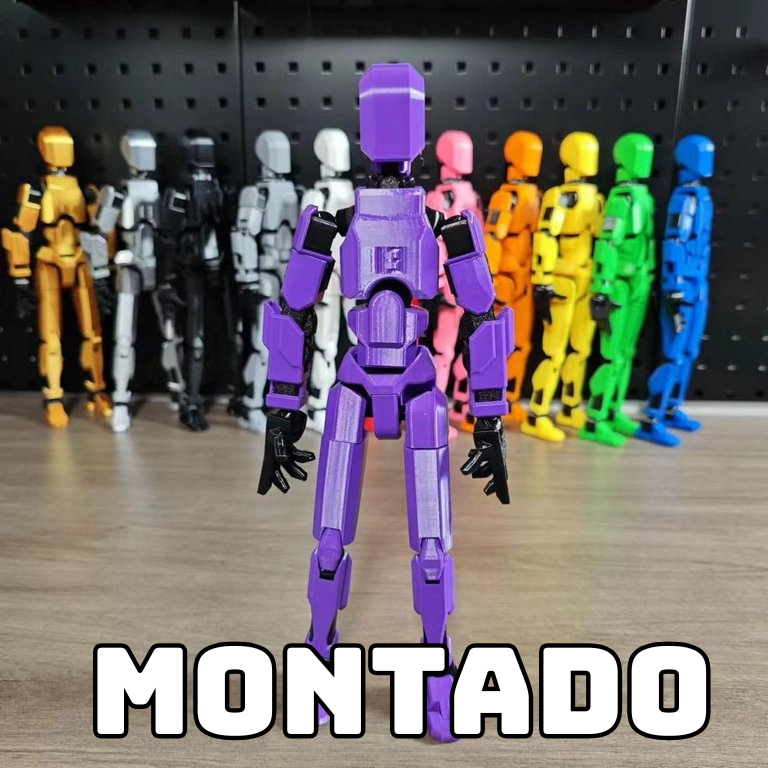 Boneco Dummy 13 Montado - Brinquedo Educativo Articulado Várias ...