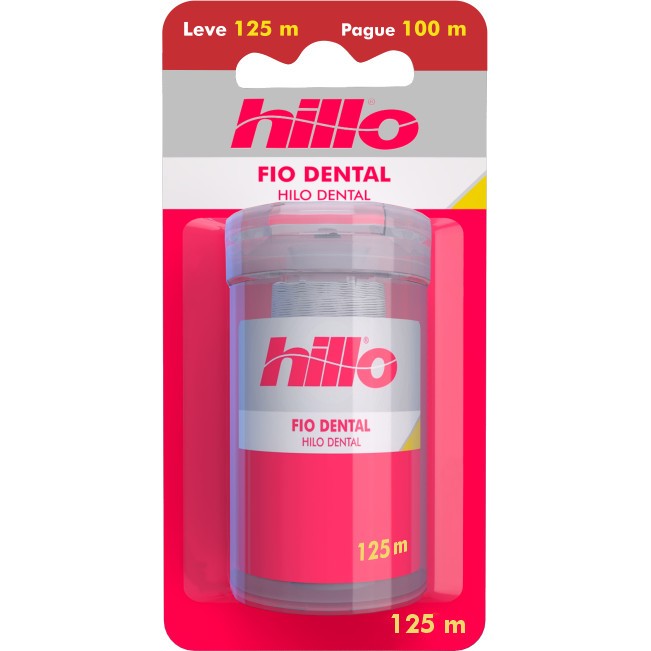Fio Dental Woman 125m Hillo - Kit 12 un da FABRICA | Shopee Brasil