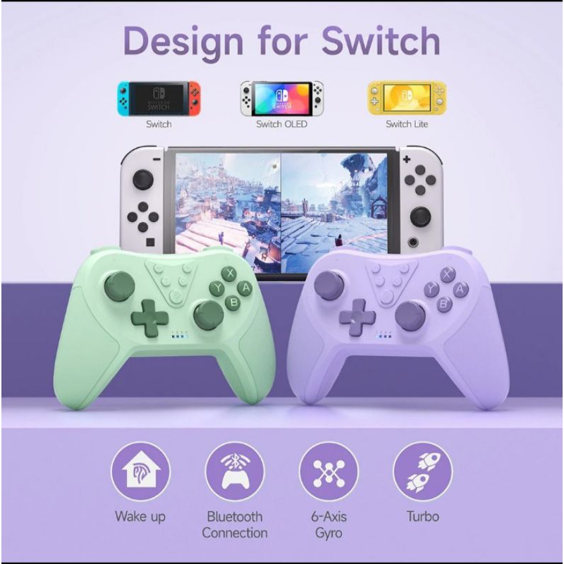 Controle Sem Fio EasySMX T37 Para Switch, PC, Steam | Shopee Brasil