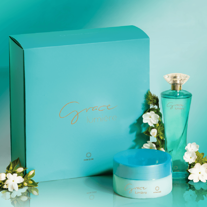 Kit Grace Lumière 100 ml + Grace Lumière Souflé Hidratante Desodorante ...