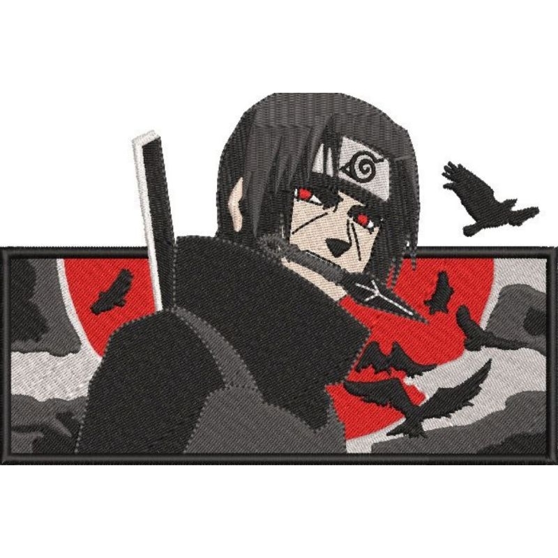 Patch Itachi Bordado | Shopee Brasil