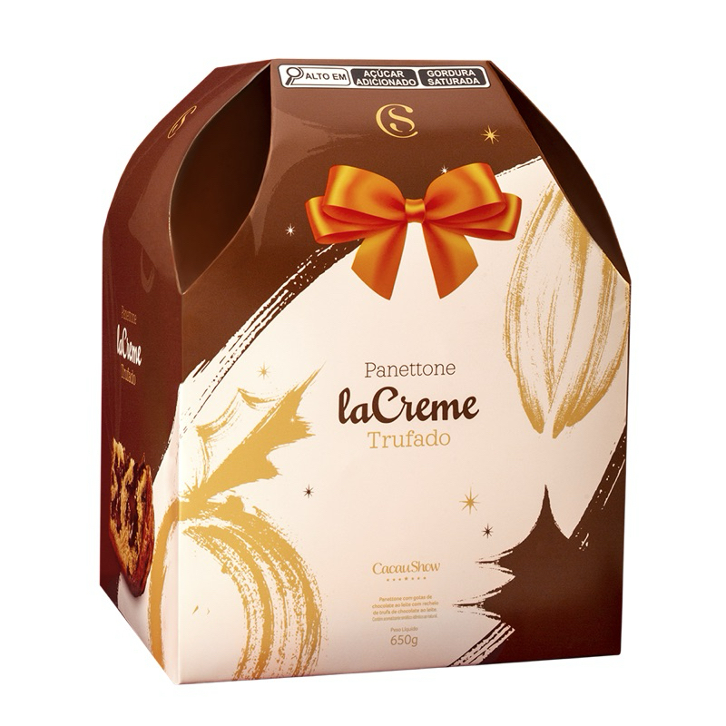 Panetone LACREME 650g! De 109,90 por 89,90! | Shopee Brasil