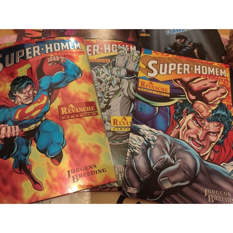 HQ Superman vs Apocalypse - A revanche #1#2#3 | Shopee Brasil