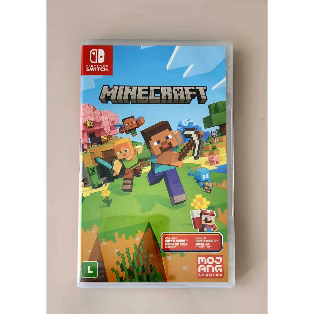 Minecraft 15th Anniversary Edition (mídia Física) - Nintendo Switch ...