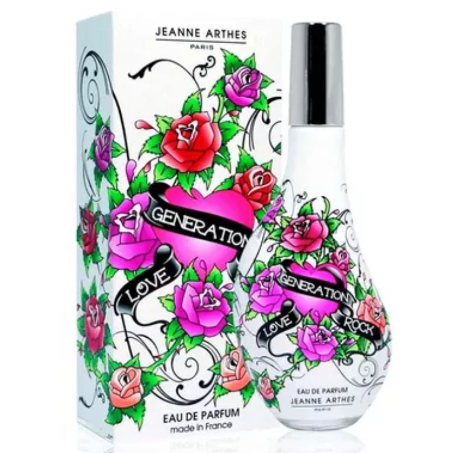 Perfume Love Generation Rock Feminino Eau de Parfum 60ml - Selo Adipec ...
