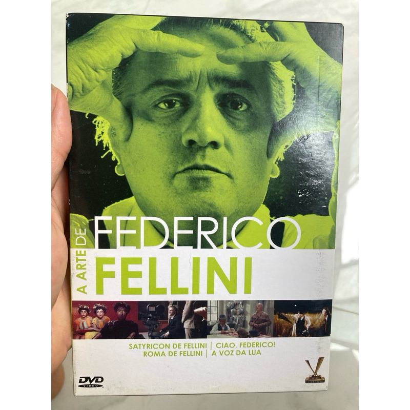 DVD a arte de Federico Fellini | Shopee Brasil