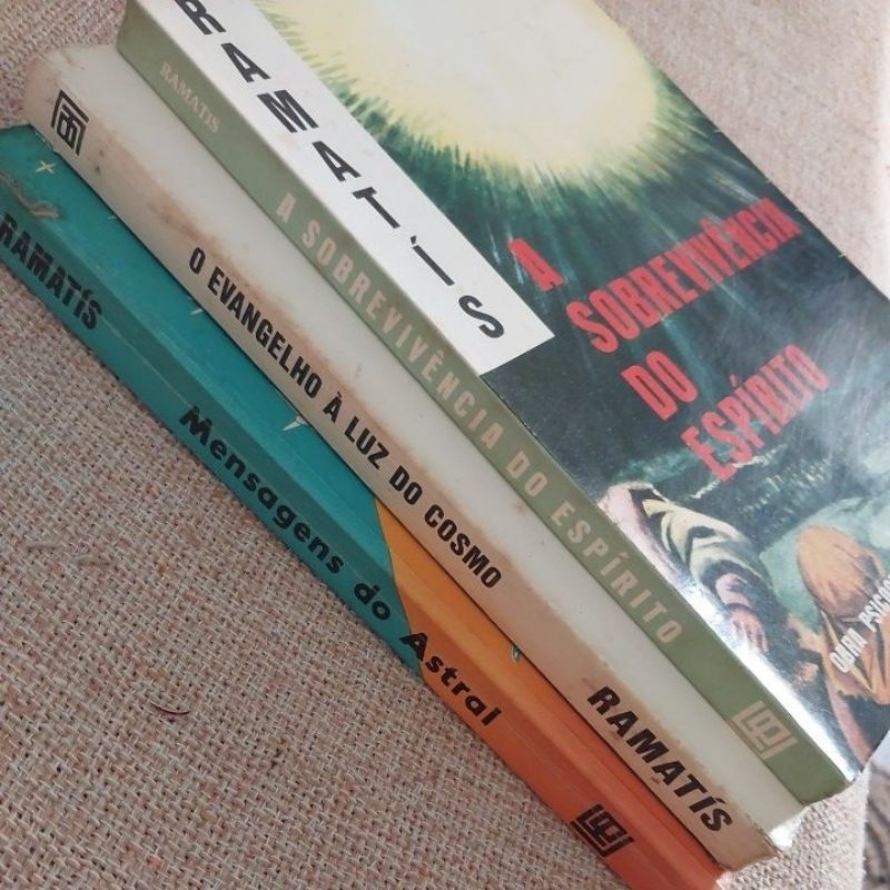 Combo 3 livros Espiritas ; Ramatis ; Hercilio Maes | Shopee Brasil