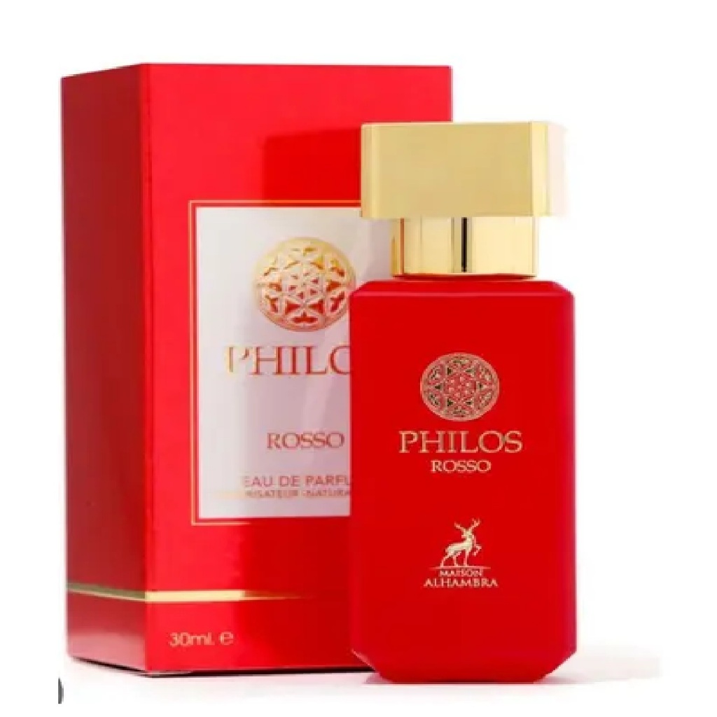 Perfume Philos Rosso Edp 30ml Maison Alhambra | Shopee Brasil