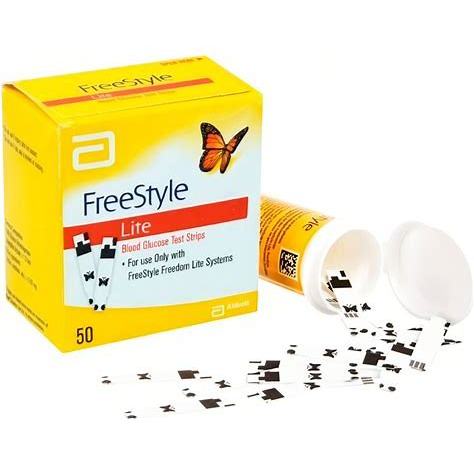 Frestyle Lite Com 50 Tiras Abbott | Shopee Brasil