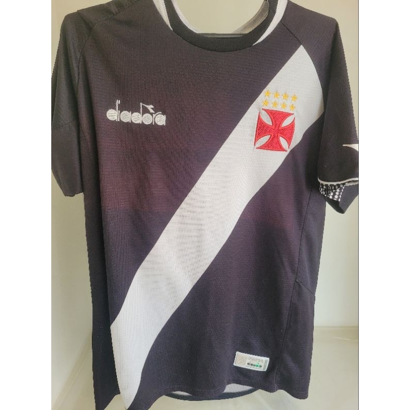 Camisa Vasco da Gama Diadora usada original P **leia** | Shopee Brasil