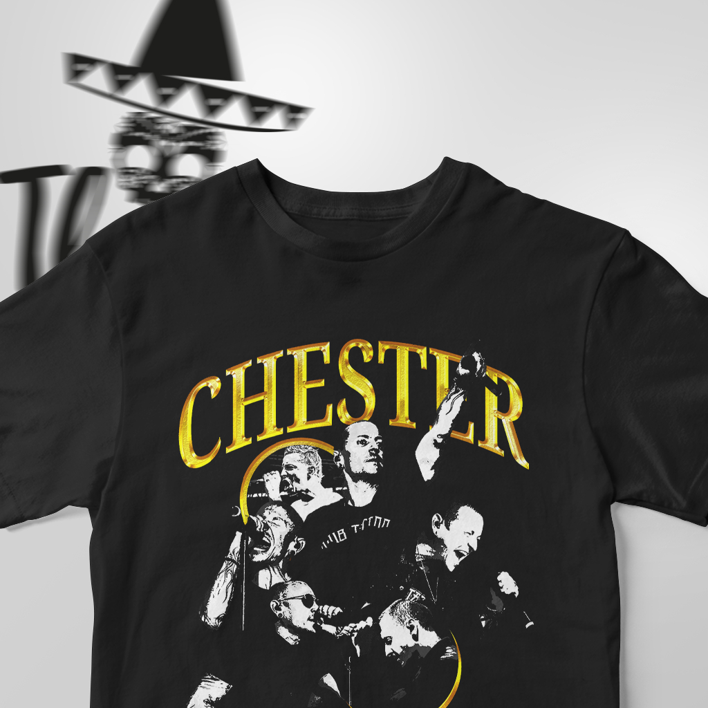 Camiseta Mr.Bennington (Linkin Park) | Shopee Brasil