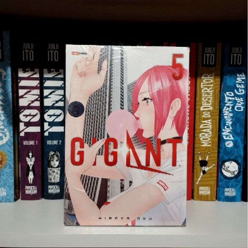 Gigant 5 Volume 5 Editora Panini Manga Hiroya Oku autor Gantz Inuyashiki | Shopee Brasil