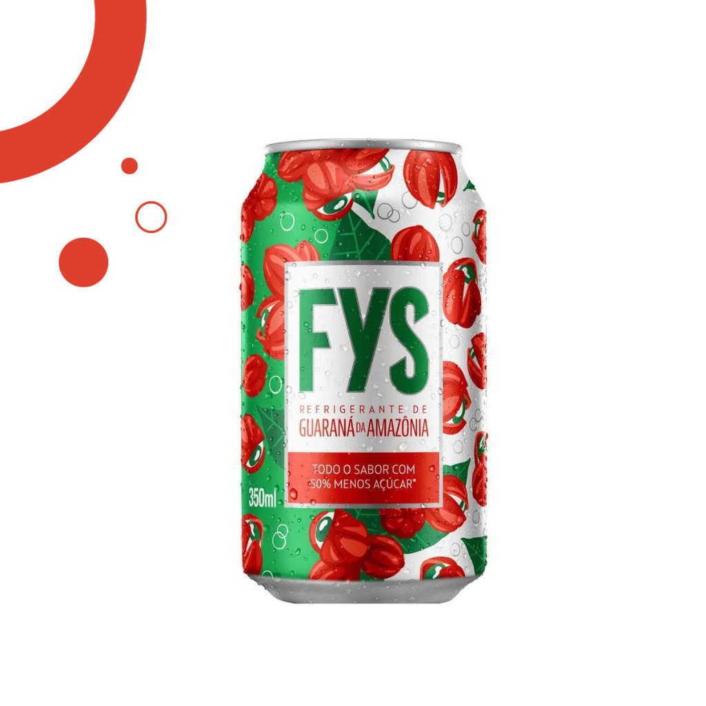 Fys Refrigerante 350 ml do Grupo Heineken | Shopee Brasil
