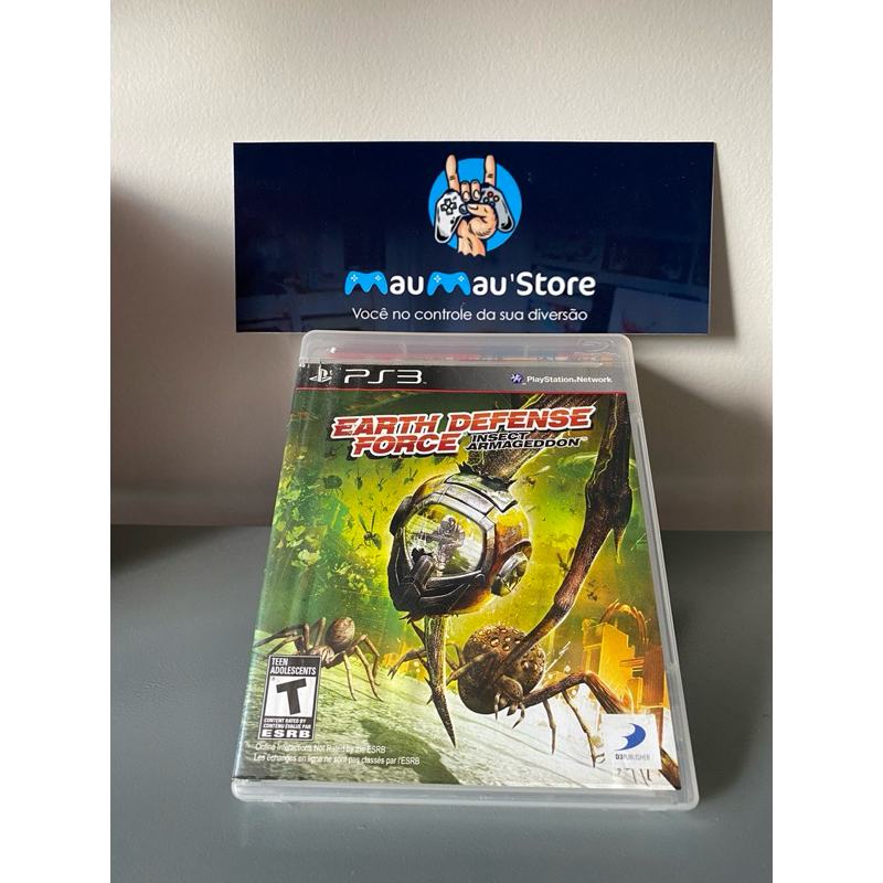 Earth Defense Force Insect Armageddon PS3 - Original Usado Jogos de ...