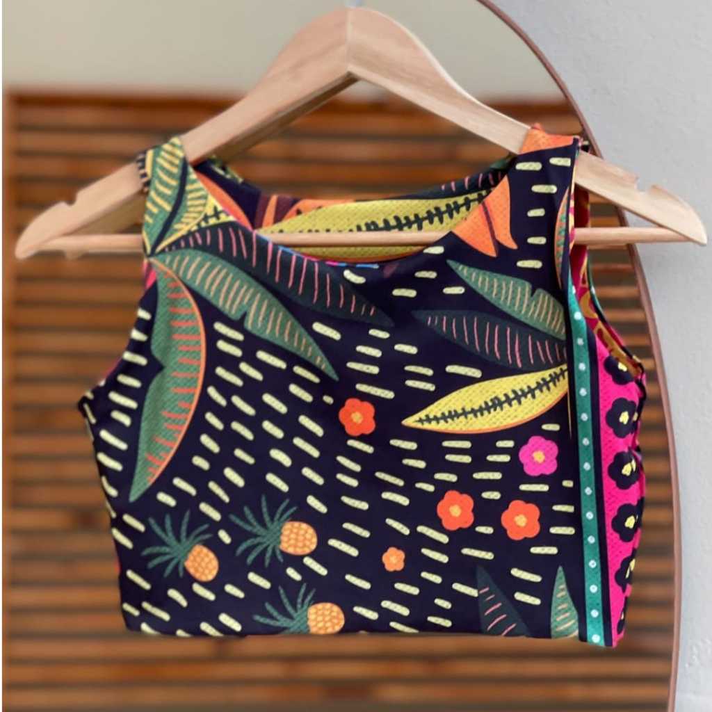 biusa cropped regata feminina tamanho unico | Shopee Brasil