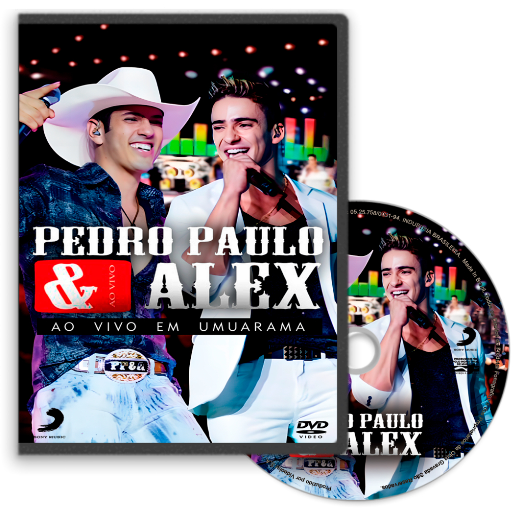 DVD - Pedro Paulo & Alex Ao Vivo em Umuarama | Shopee Brasil