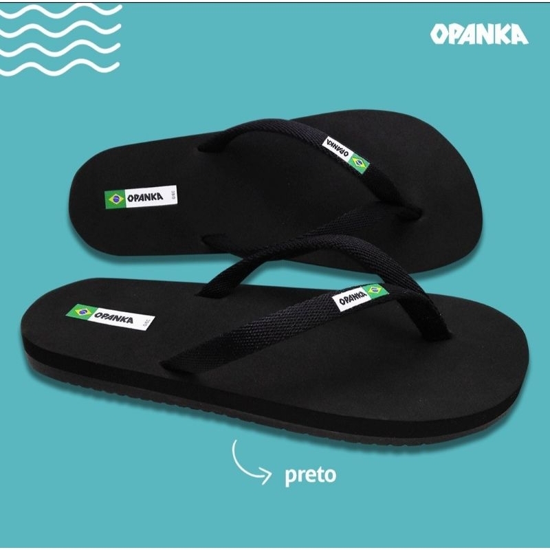 Chinelo Opanka tradicional Original Masculina | Shopee Brasil