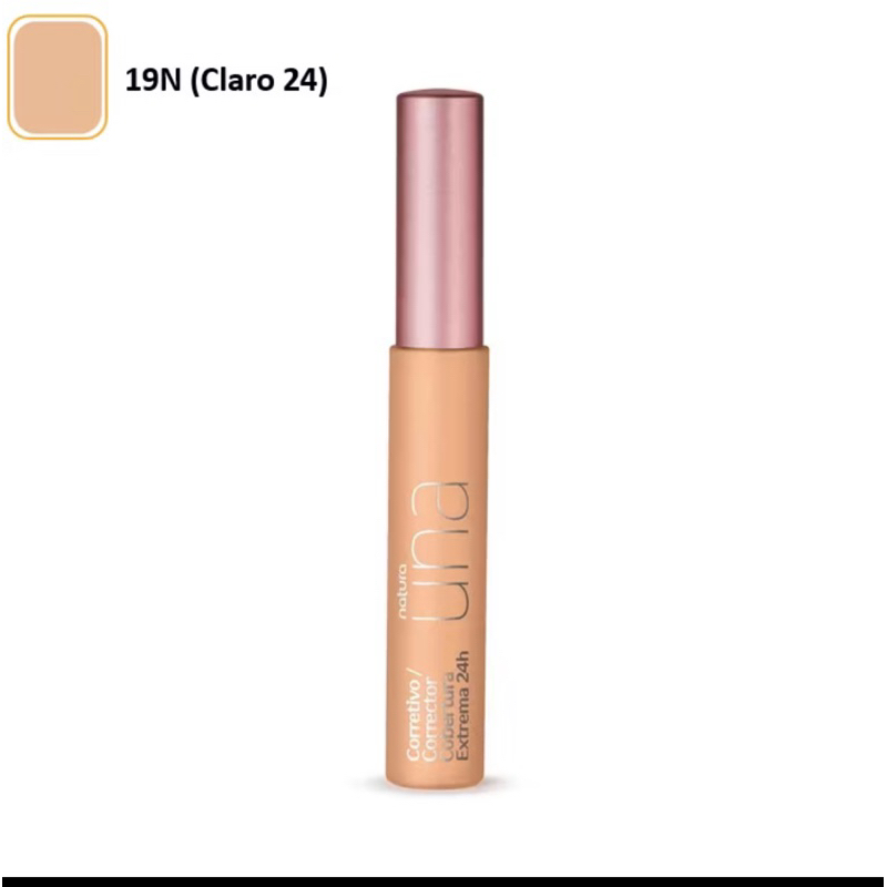 Corretivo natura UNA cobertura extrema. | Shopee Brasil