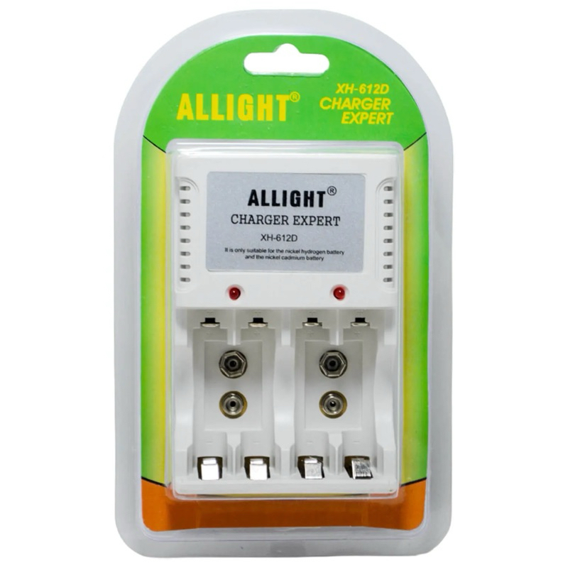Carregador de pilhas Allight AA,AAA e bateria de 9v | Shopee Brasil
