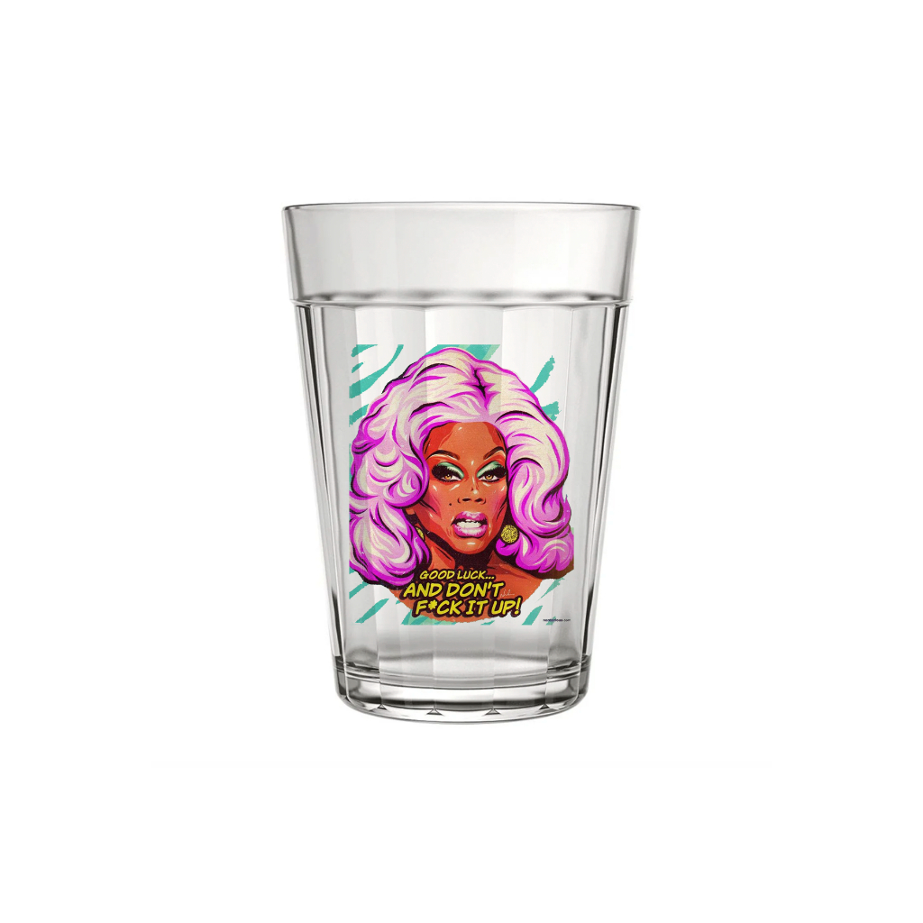 Copo Americano "RuPaul - Good Luck and Don't F* It Up" 190ml** | Shopee ...