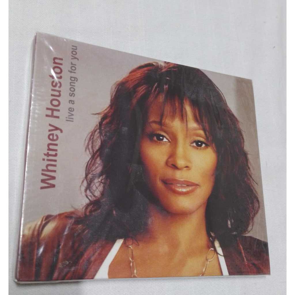 Cd Whitney Houston - Live A Song For You Digipack ( 25388 ) | Shopee Brasil