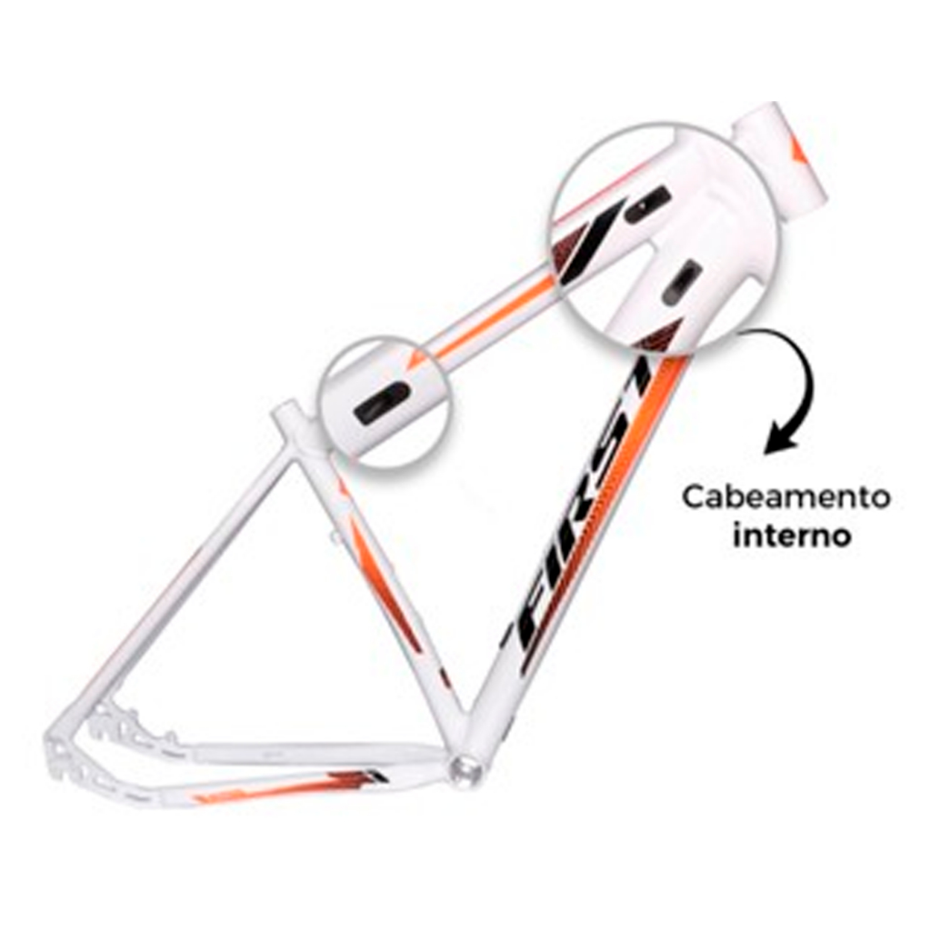 Quadro De Bicicleta First Aro 29 Alumínio Mtb Smitt 4.0 Edição Limitada ...