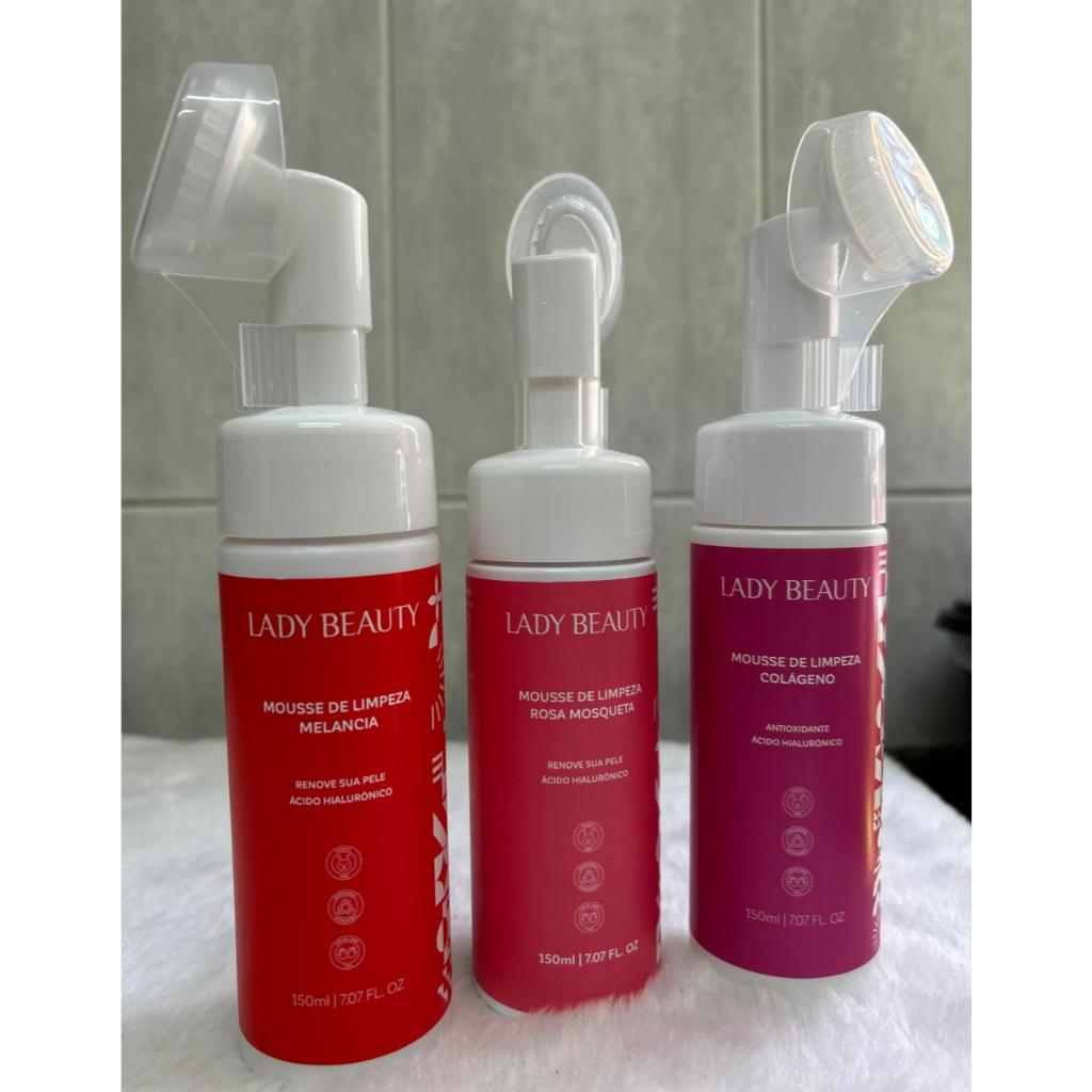 Mousse de Limpeza Facial - Lady Beauty | Shopee Brasil