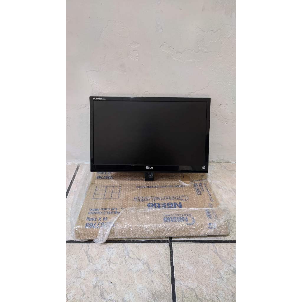 Monitor LG Flatron 21,5 LCD Full HD | Shopee Brasil