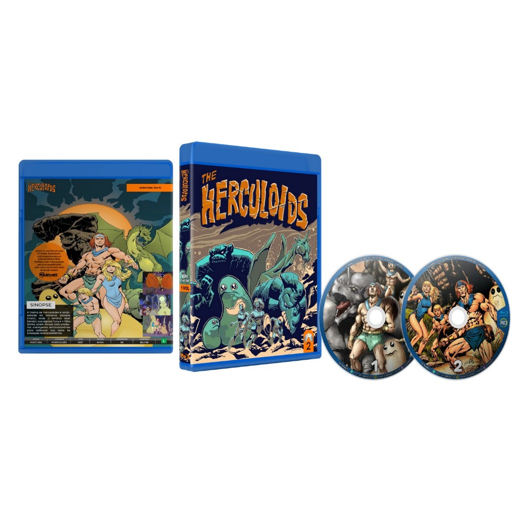 Bluray Os Herculóides Série Completa Dual Áudio 47 Episódios | Shopee ...