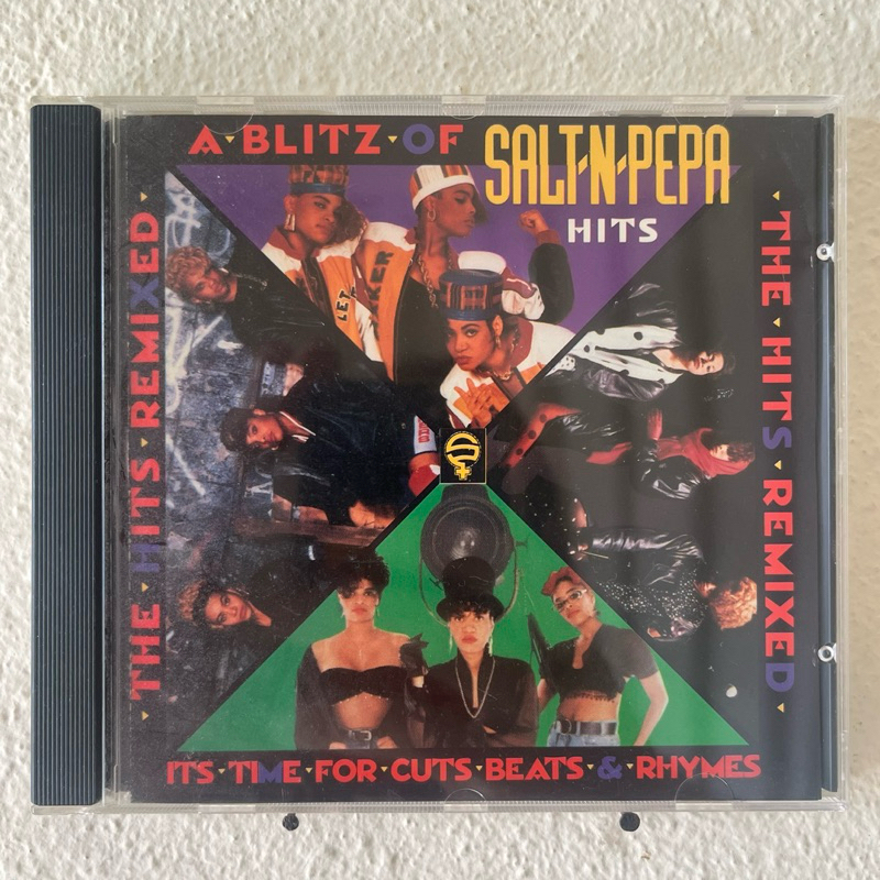 Combo de CDs do grupo salt n pepa - álbuns: very necessary - importado e a blitz of salt-n-pepa ...