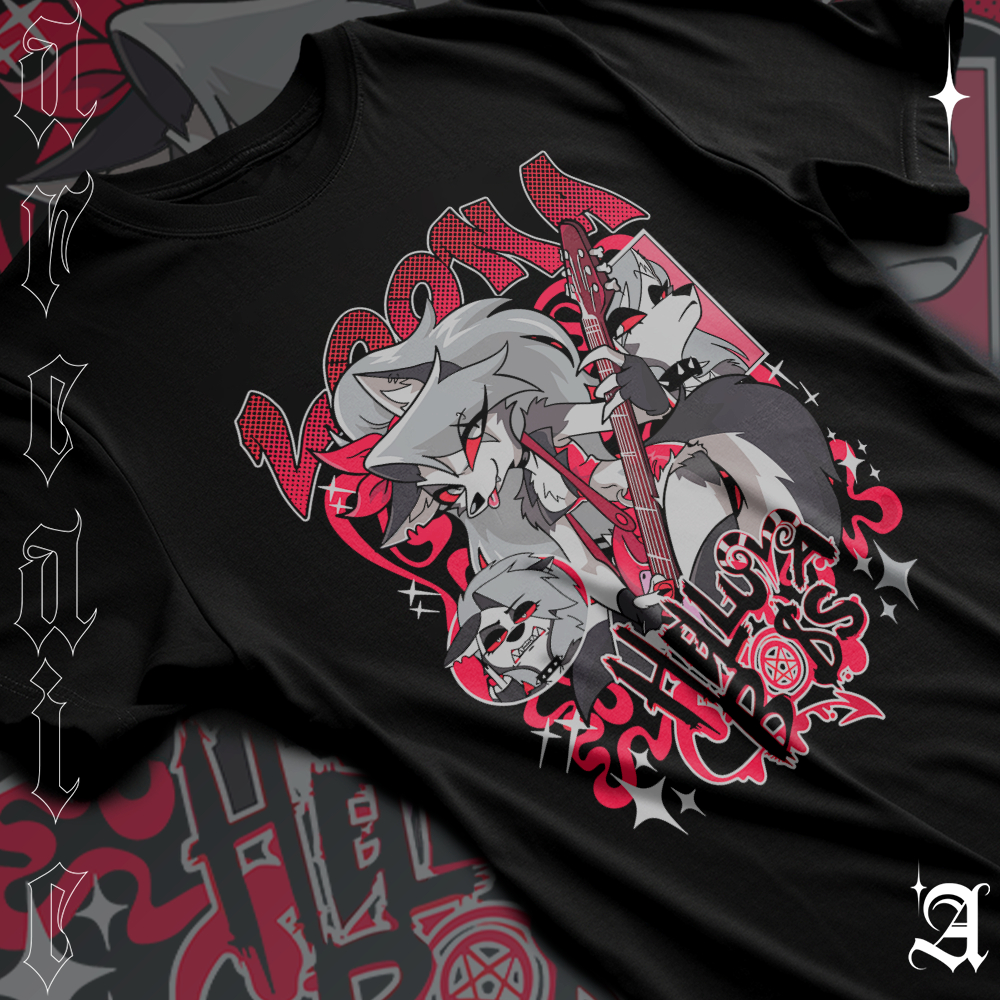 Camiseta Basica Algodao Loona Helluva Boss Recepcionista Da IMP ...