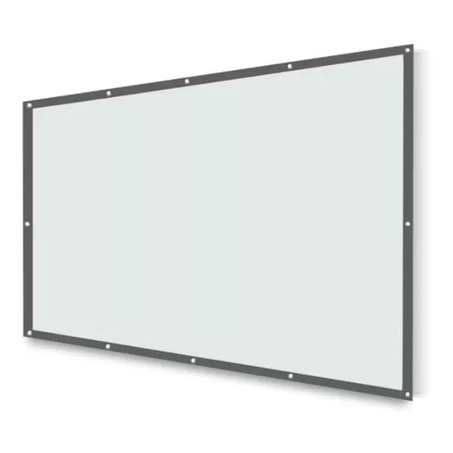 Tela de Projetor 150 Polegadas Com Bordas Pretas Para Sua Melhor ...